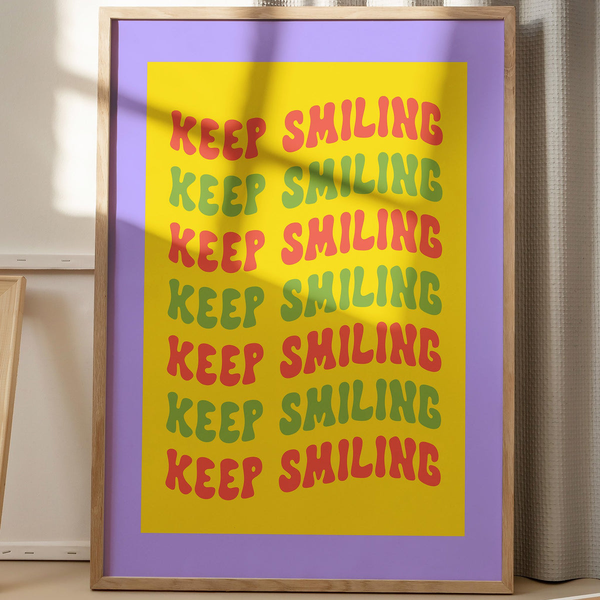 Keep Smiling Poster – The Poster Square