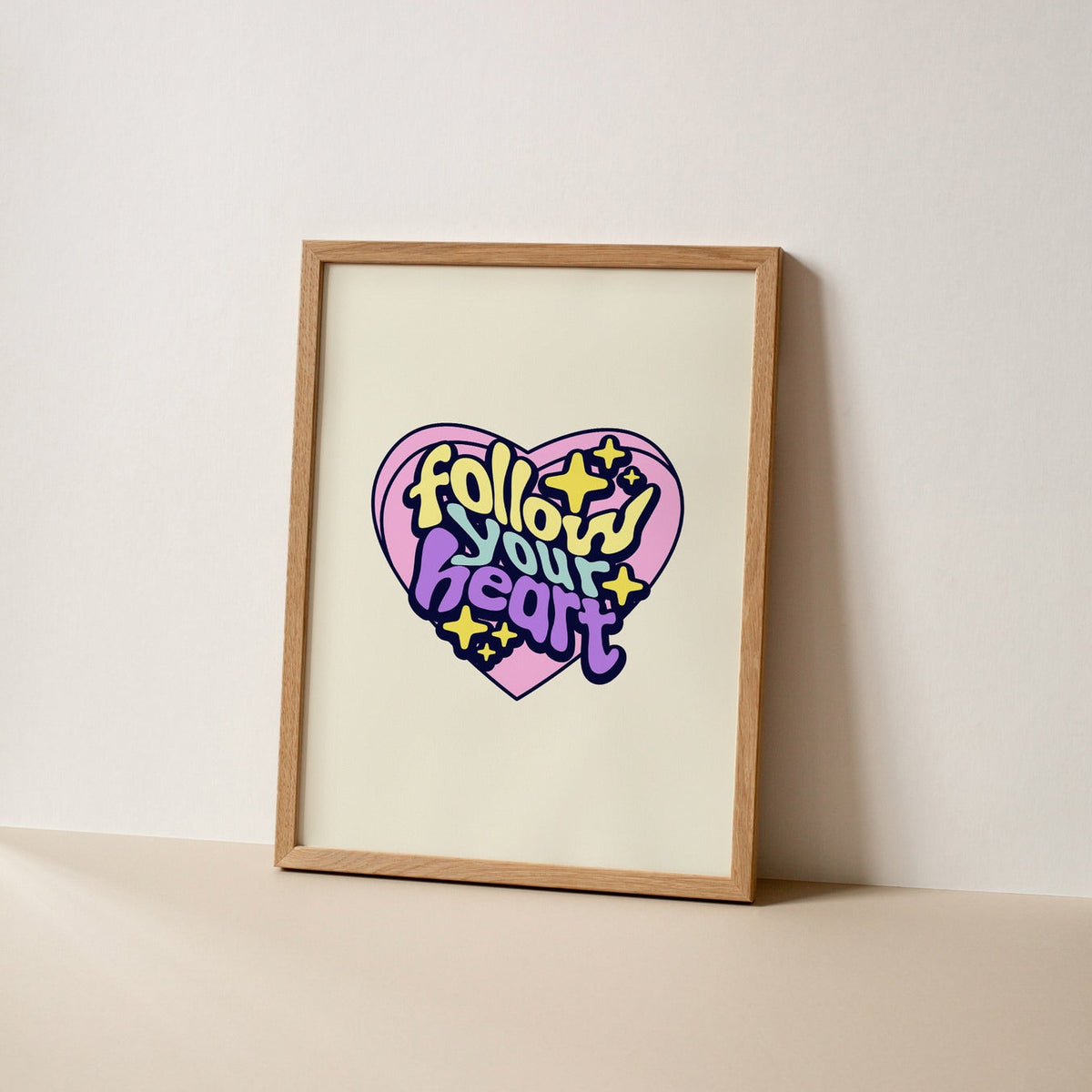 Follow Your Heart Poster – The Poster Square