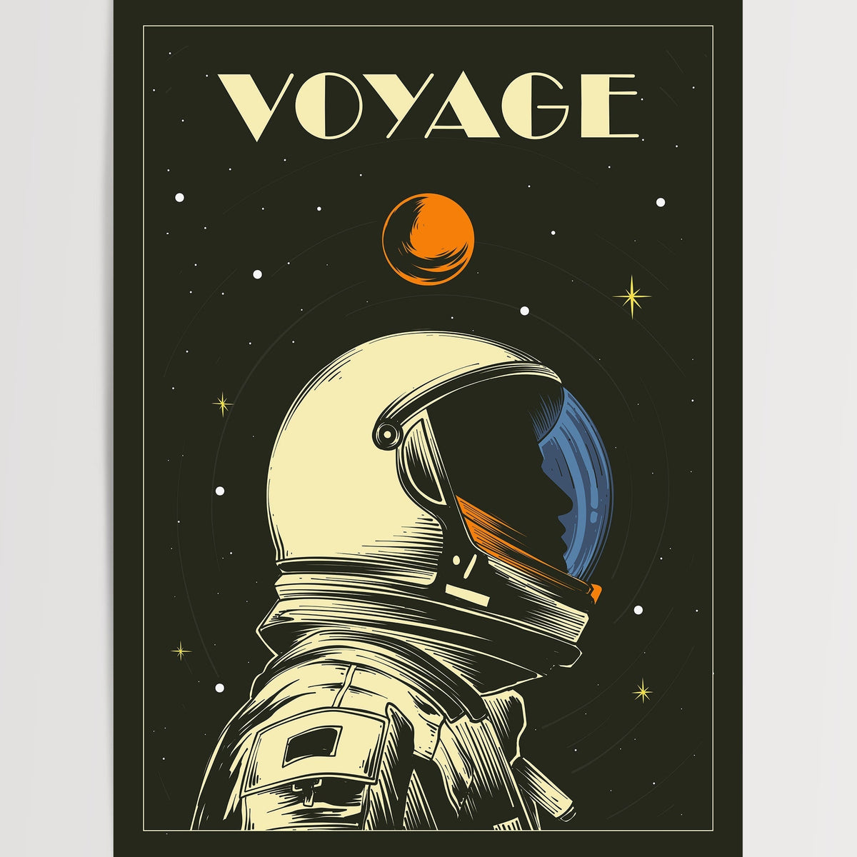 astronaut poster
