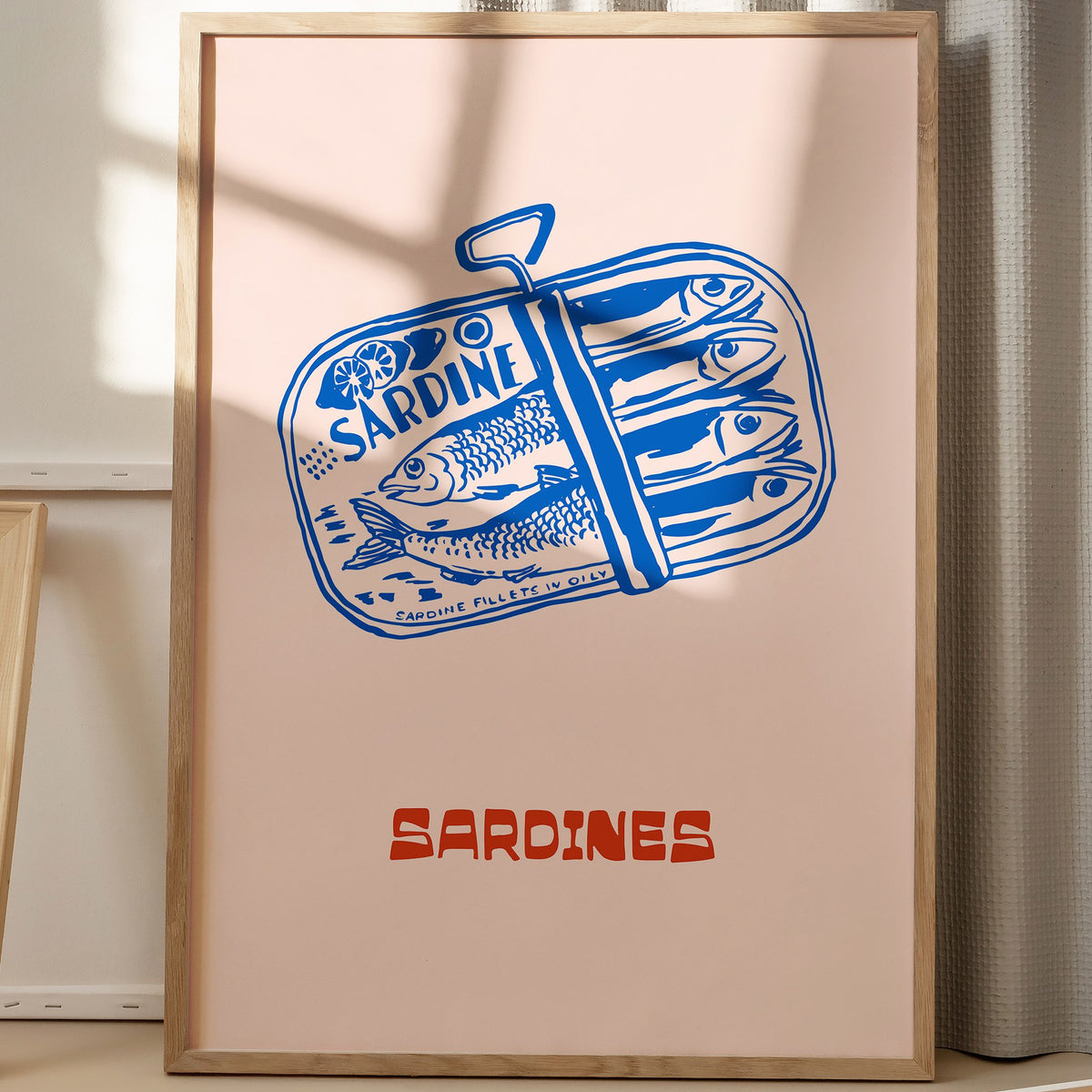 Sardines Poster – The Poster Square
