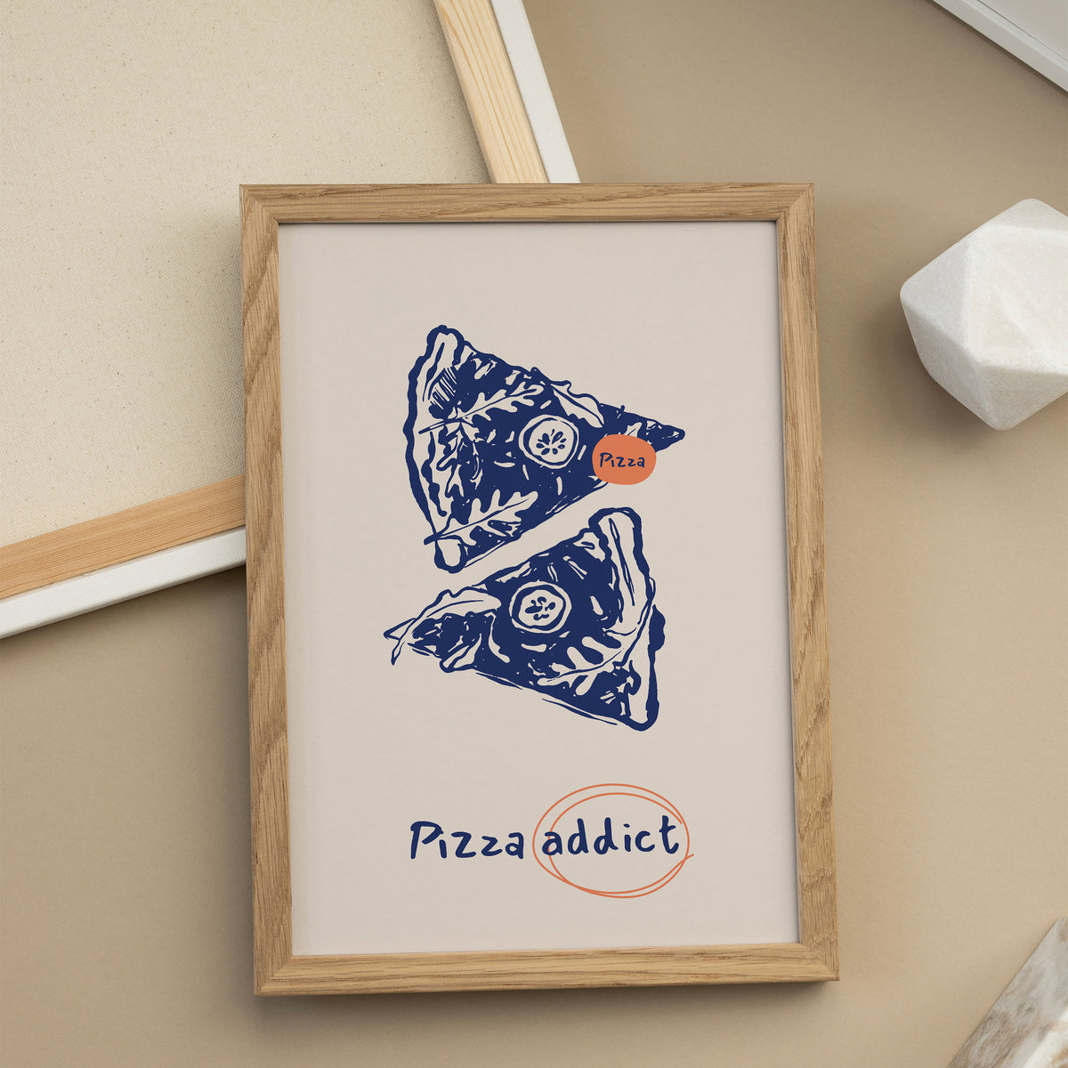Pizza Addict - Poster – The Poster Square
