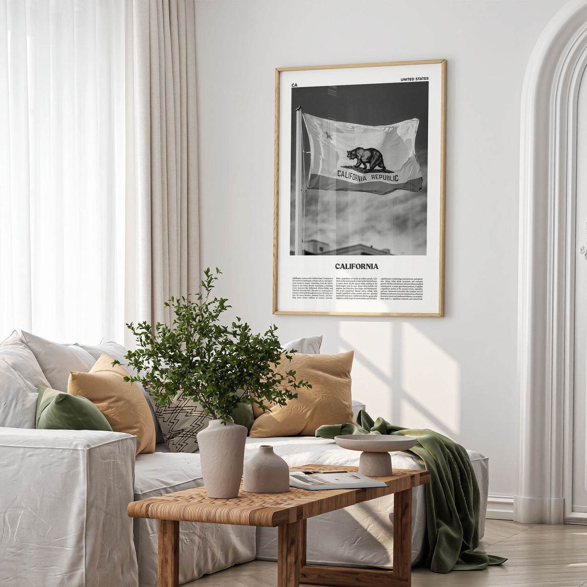 California No.3 Poster – The Poster Square