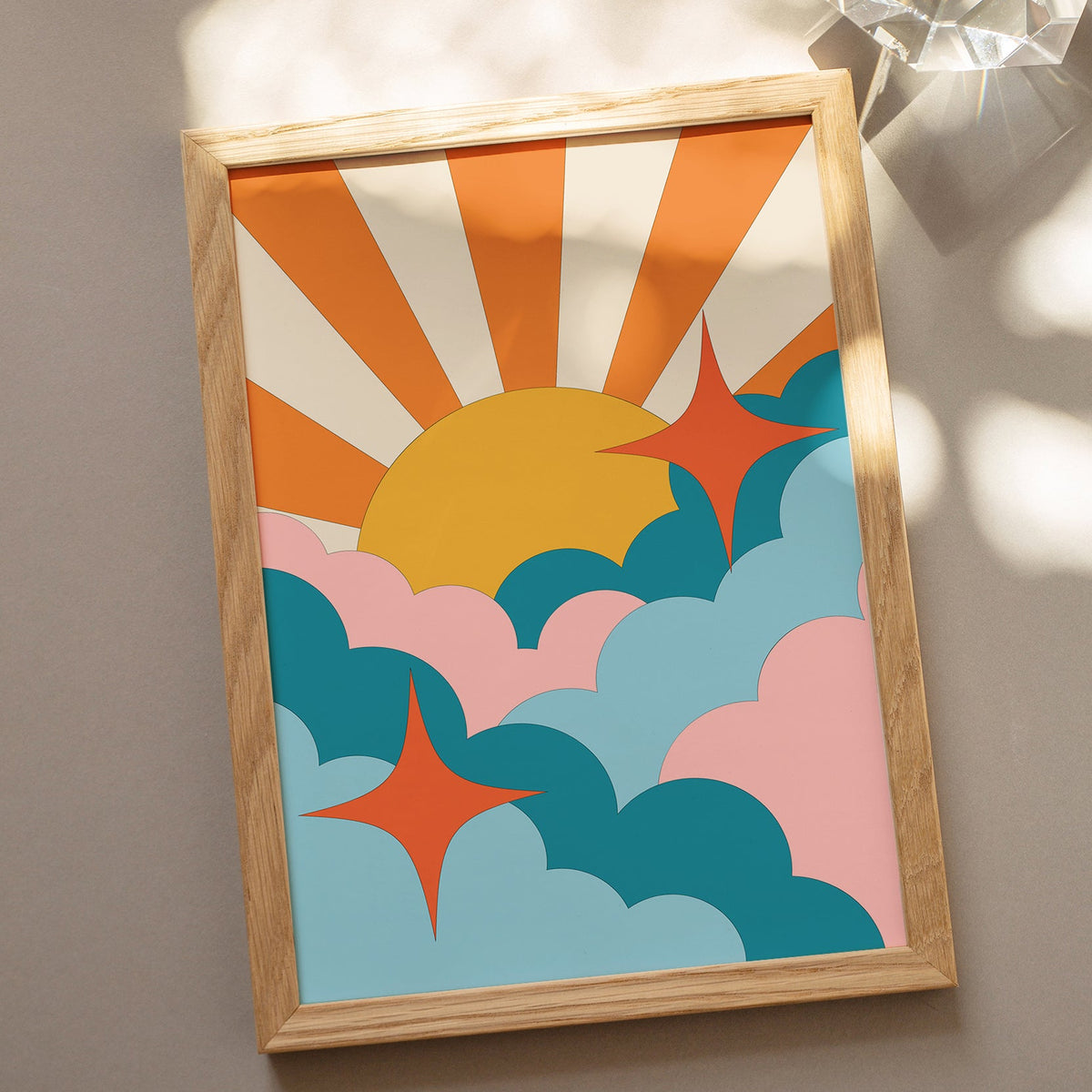 Groovy Sunrise - Art Print – The Poster Square