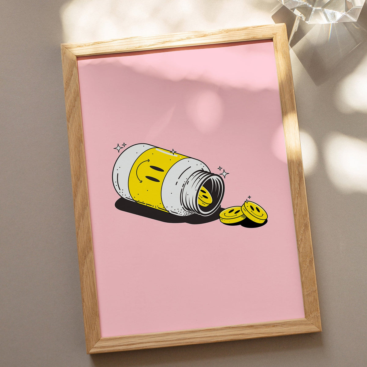 Happy Pills - Art Print – The Poster Square