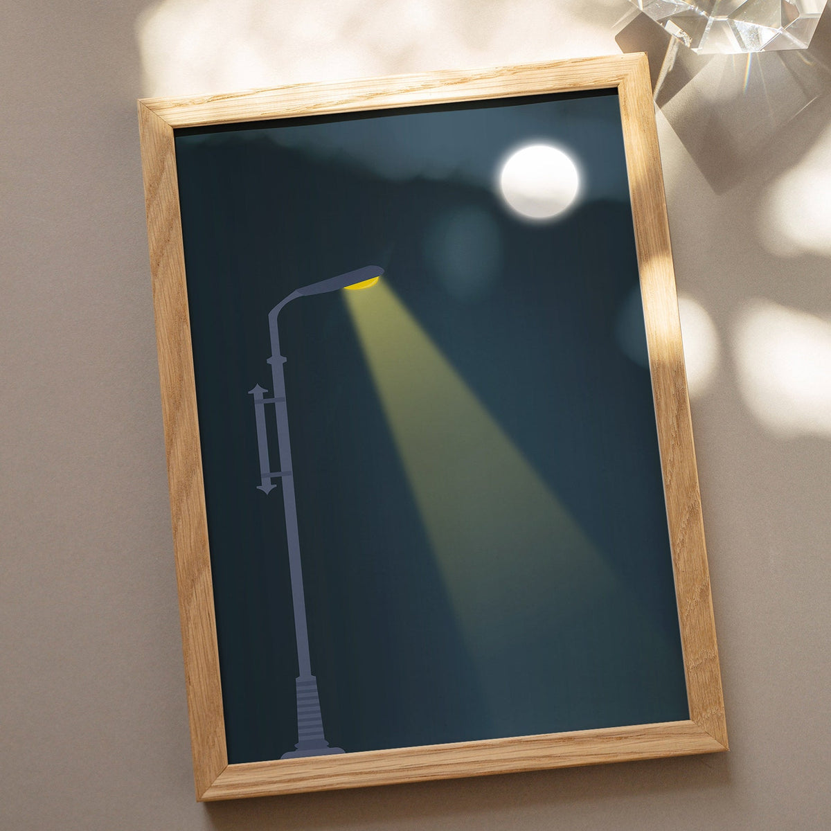 Night Street Light - Art Print – The Poster Square
