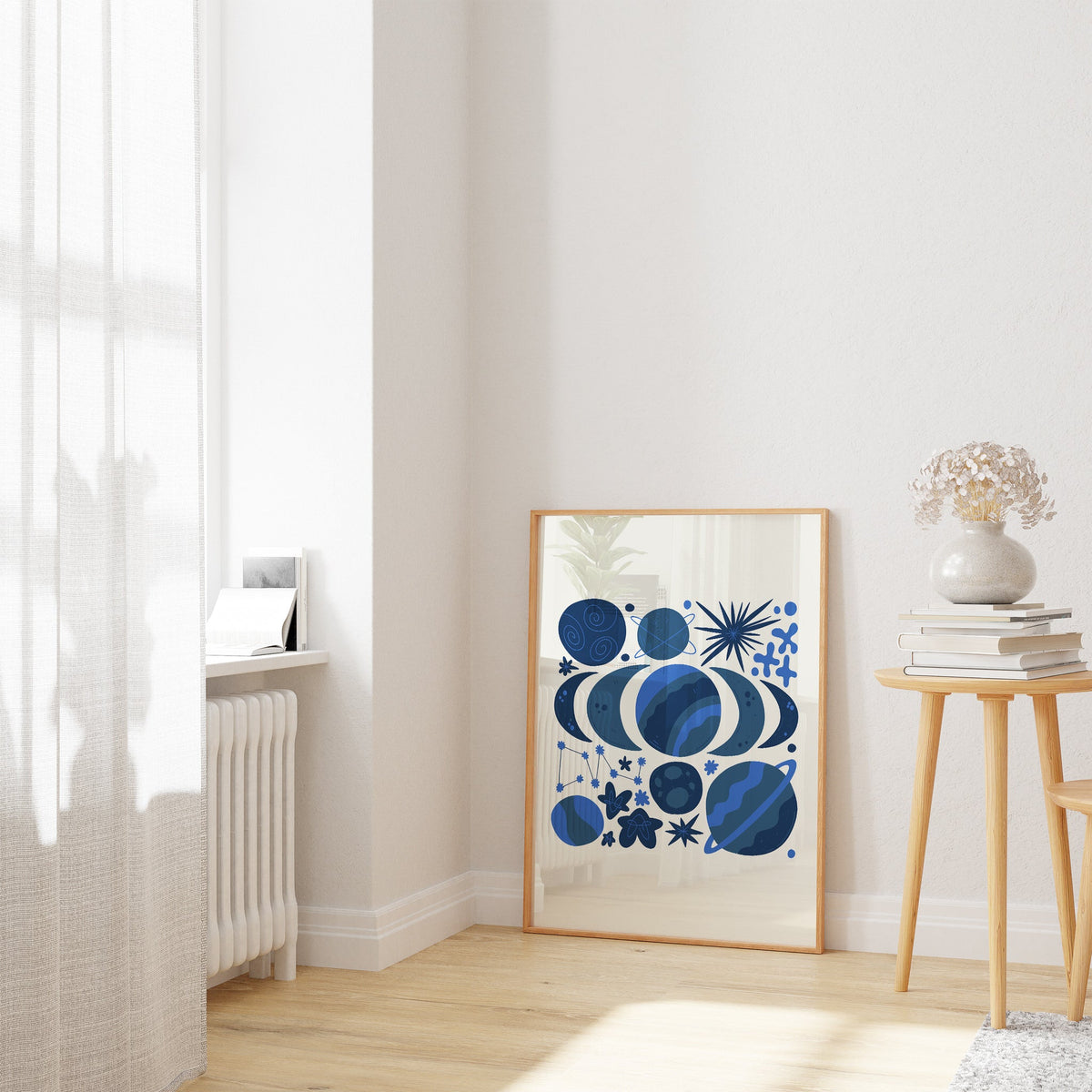 Space Illustration N8 - Art Print – The Poster Square