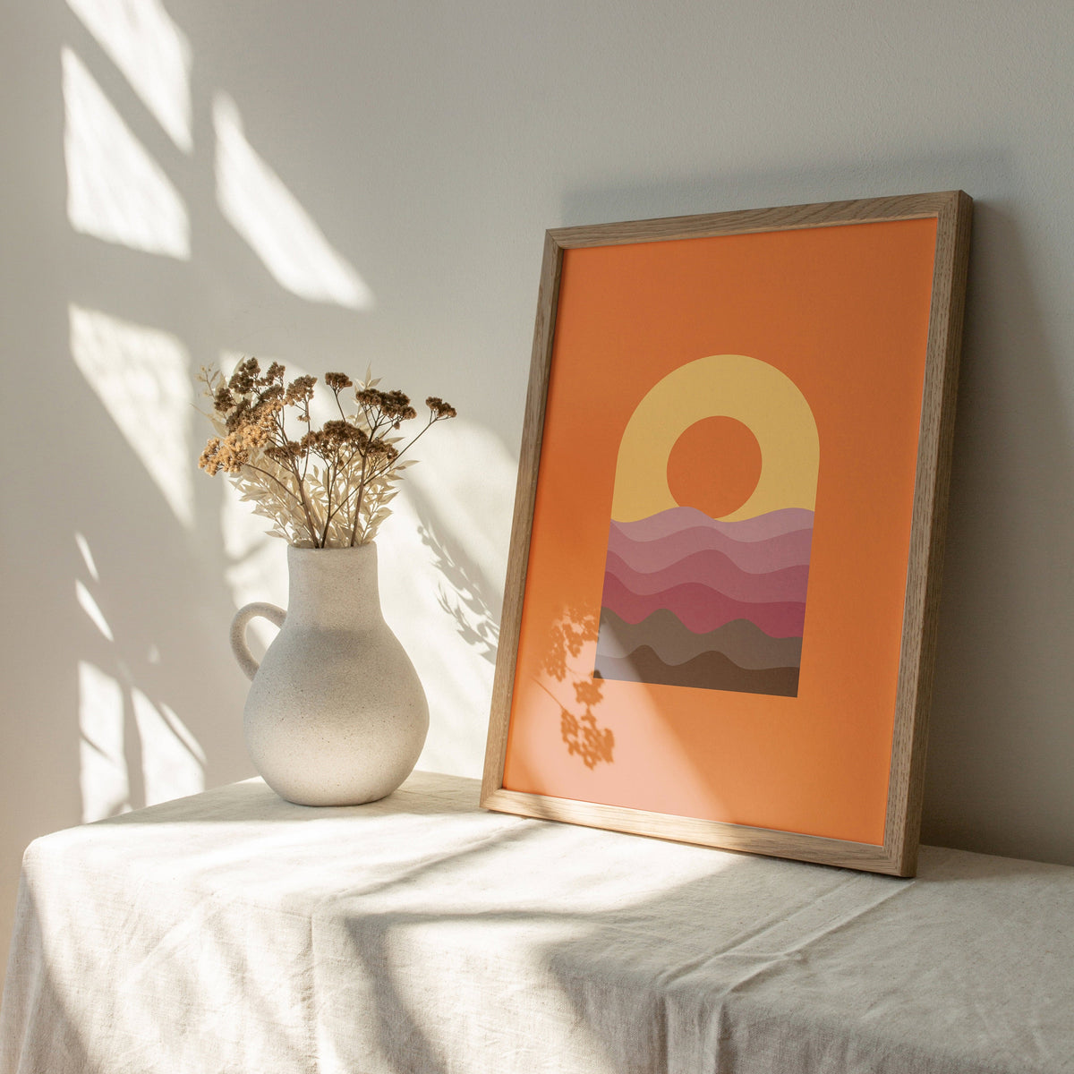 Amber Ascent Poster – The Poster Square