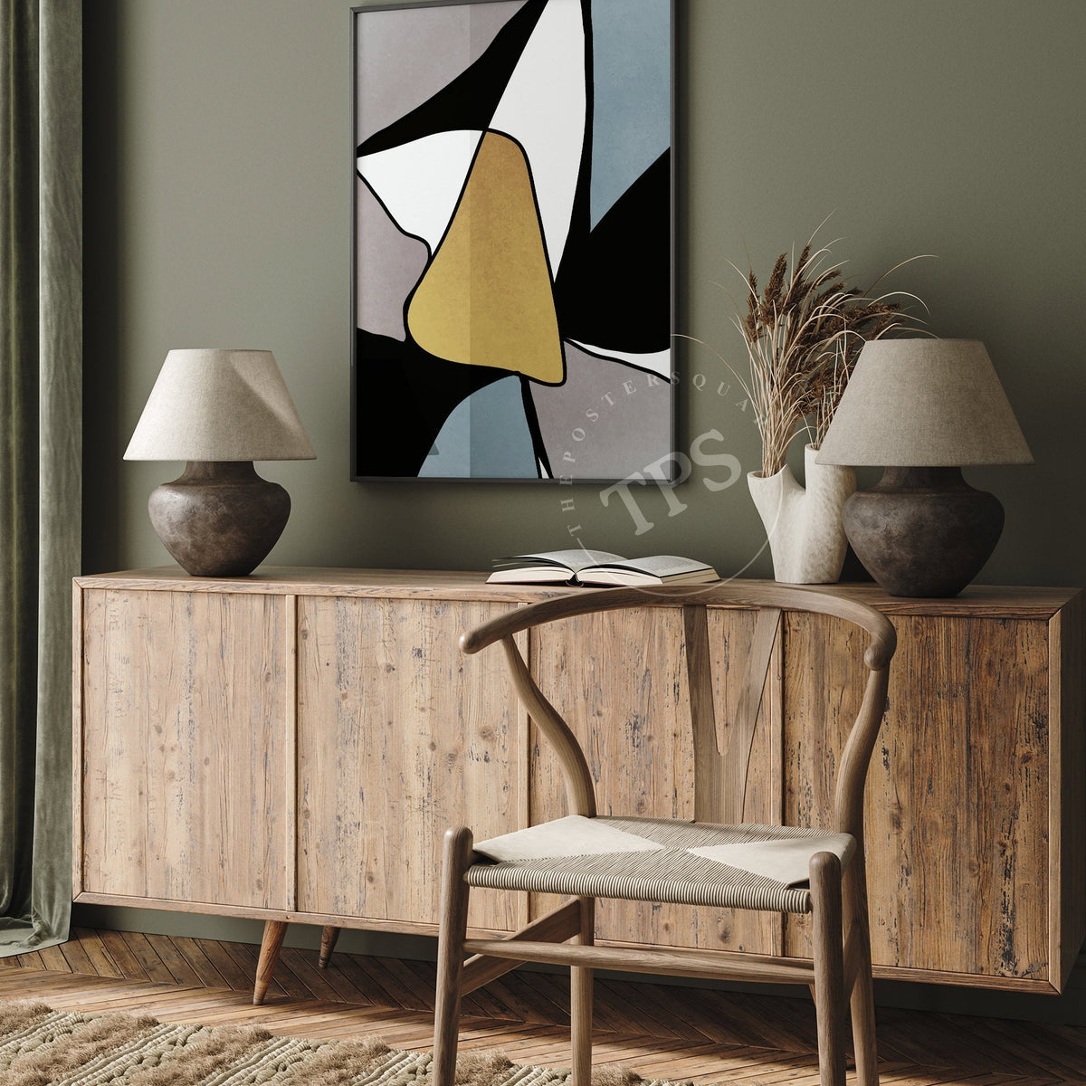 Azure Allure N2 - Art Print – The Poster Square